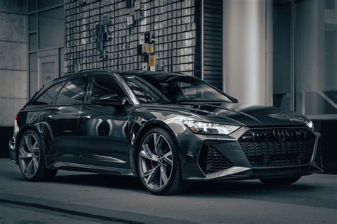 2021 Audi RS 6 Avant 4 0T Quattro In Daytona Gray Pearl Effect