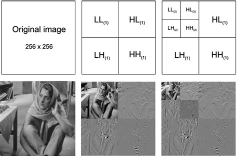 2d wavelet transform in image processing