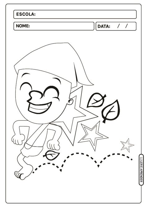 10 Desenhos do Saci Pererê para colorir Folclore brasileiro