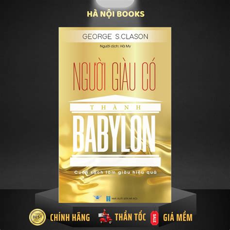Sách Người giàu có nhất thành Babylon George S Clason tái bản THBooks