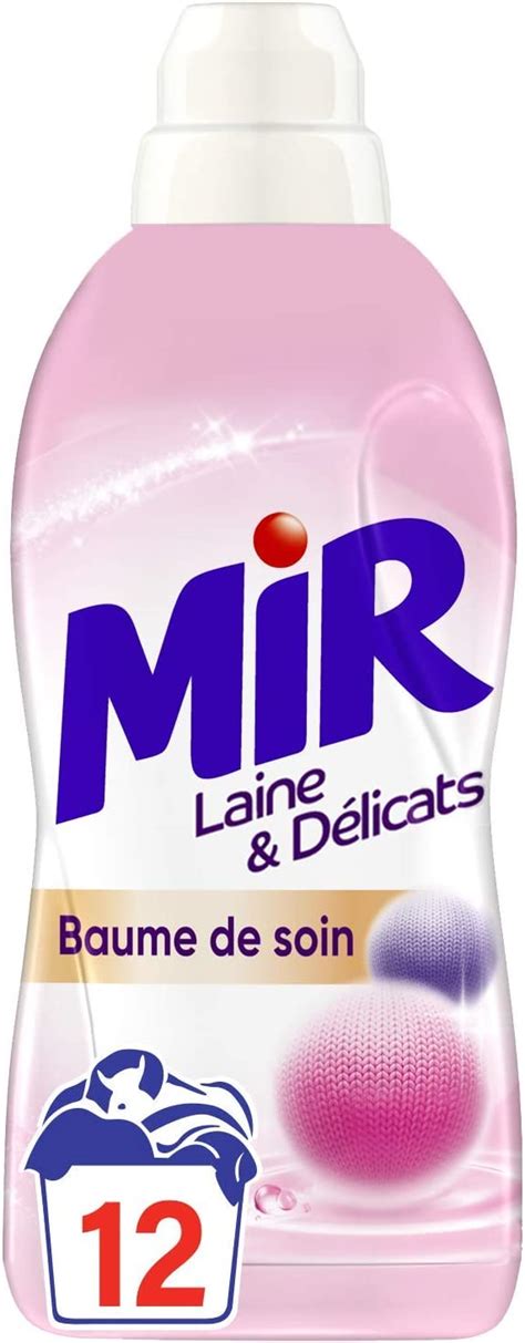 Mir Laine Délicats Baume de Soin Lessive Liquide Laine Textiles