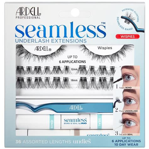 Amazon Ardell Seamless Underlash Extensions Wispies Kit 36