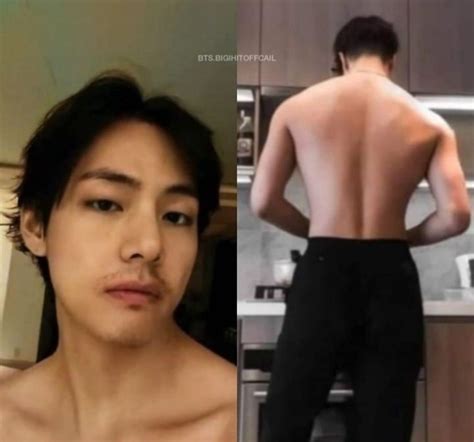 BTS V Has Left All Girls Hearts Fluttering Over His Shirtless Pictures