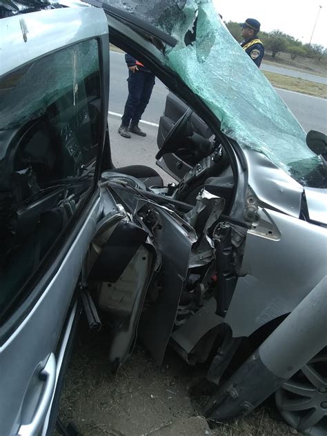 Un herido tras un fuerte choque en la autopista Córdoba Carlos Paz
