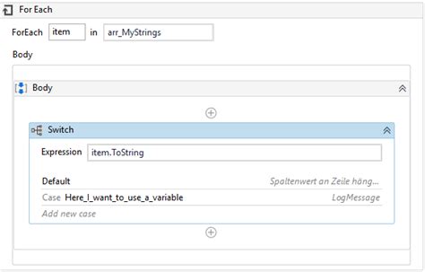 Switch Case With Variable At Case Learning Hub Uipath Community Forum