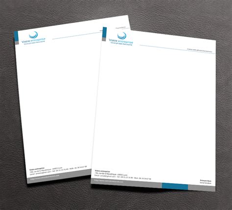 Impression Papier Entete Cr Ez Votre Papier Entete En Ligne