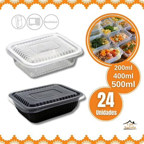 Un Pote Marmita Descart Vel Ml Fitness Fit Freezer