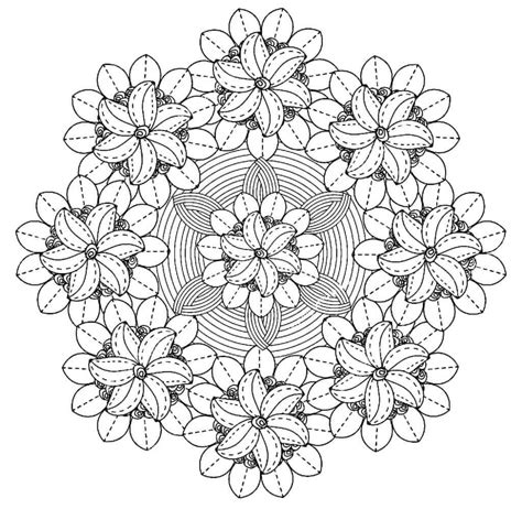Kolorowanka Mandala Niesamowita Wiosna Pobierz Wydrukuj Lub Pokoloruj