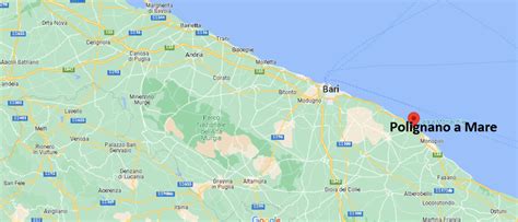 Dove Si Trova Polignano A Mare Italia Mappa Polignano A Mare Dove Si