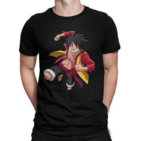 Camisa Unissex 100 Algodão Anime Camiseta Luffy Gear 5 Wanted Shopee