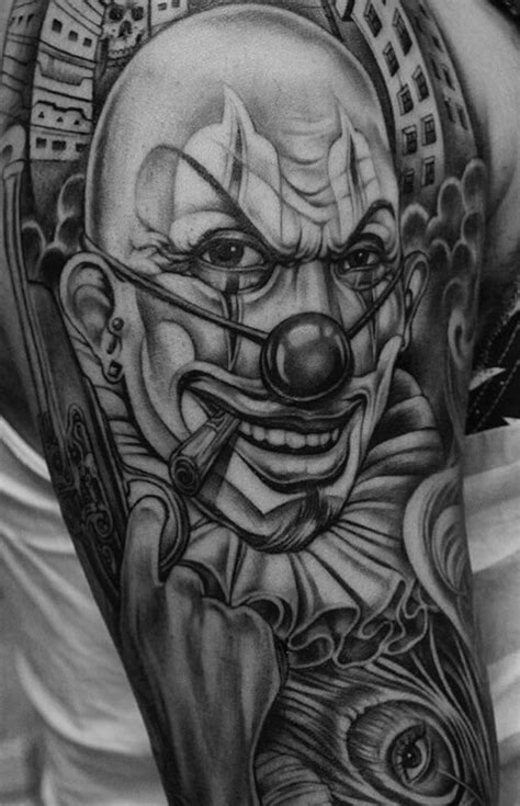 5 Tatuagem De PalhaçO 157 Ideias fotos tatuagem
