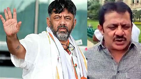 CM Candidate Statement By Zameer Ahmed Khan Irks KPCC President DK