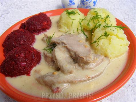 Ozorki Wieprzowe W Sosie Chrzanowym Przepis Przyslijprzepis Pl