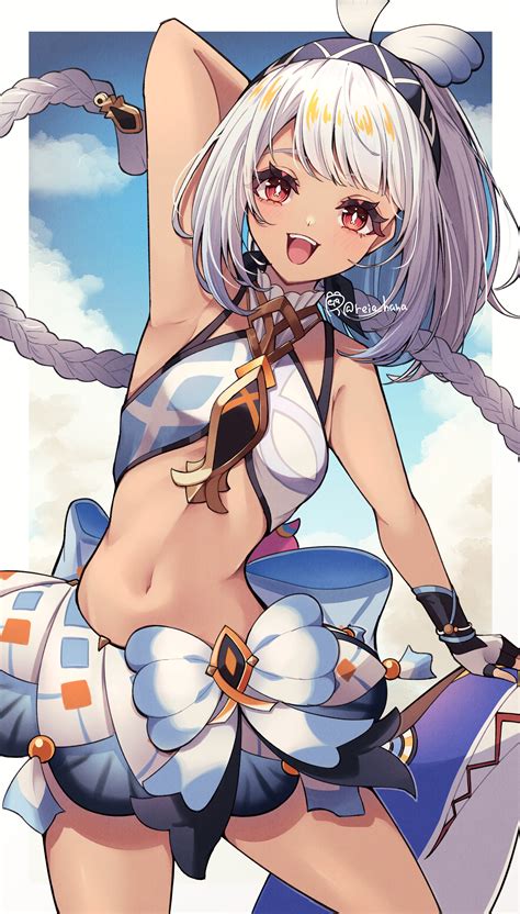 Mualani Genshin Impact Drawn By Reia Hana Danbooru