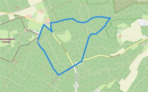 Garnet Circular Route A6 Hiking Trail Haltern Am See Nordrhein