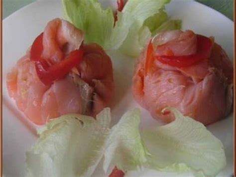Aumônières de saumon à l avocat Recette Ptitchef