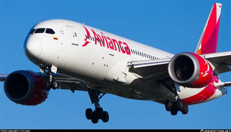 N791AV Avianca Boeing 787 8 Dreamliner Photo By Tim Lowe ID 1058601