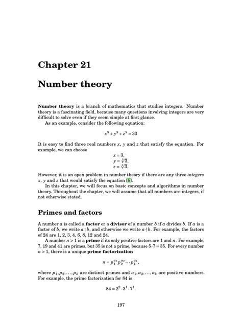 number theory primes and factors pdf prime number equations