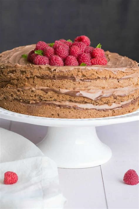 Homemade Chocolate Cake With Nutella Valentina S Corner