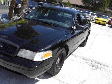 Used 2001 Ford Crown Victoria Police Interceptor For Sale Stock