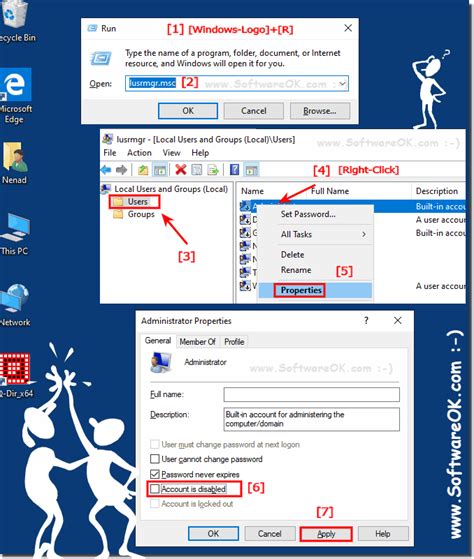 System Administrator Windows 11 10 How To Activate The Full Admin Account