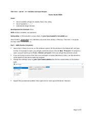 CSCI1411 Lab02 Variables And InputOutput Docx CSCI 1411 Lab 02 C