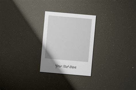 Polaroid Frame Free Mockup Free Mockup World