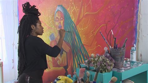Seattle Nurse Turned Artist Channels Her Black Girl Magic To Create