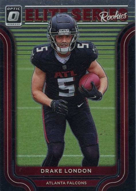 Drake London 2022 Optic ESR 5 The Elite Series Rookies Price Guide