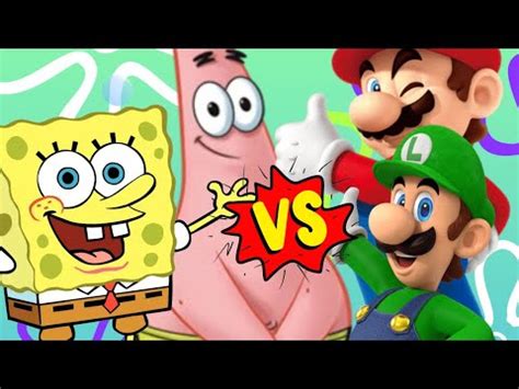 BOB ESPONJA PANTALONES CUADRADOS Y PATRICIO ESTRELLA Vs SUPER BETTER