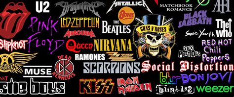 The 37 Best And Worst Band Logos Turbologo