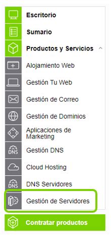 Acceder Al Panel De Control Del Servidor Dedicado Acens Centro De Ayuda