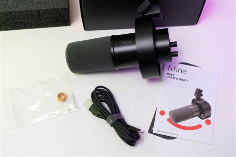 Quick Review FIFINE K688 USB XLR Dynamic Microphone