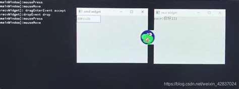 qt 实现拖放内容 drag drop 【简单明了】 qt drag drop csdn博客