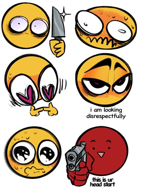 The Best 15 Meme Blushing Cute Cursed Emoji Des Conver