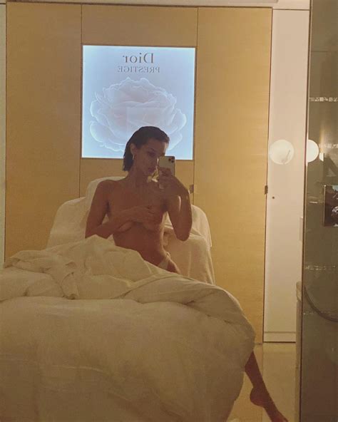 Bella Hadid Topless 2 New Photos TheFappening