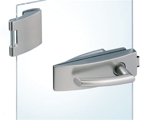 Glastür Garnitur Arcos Studio Dorma Glas mit 3 teiligen Bändern HÄFELE