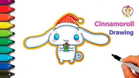 How To Draw Christmas Cinnamoroll Cute Cinnamoroll Drawing Easy Step