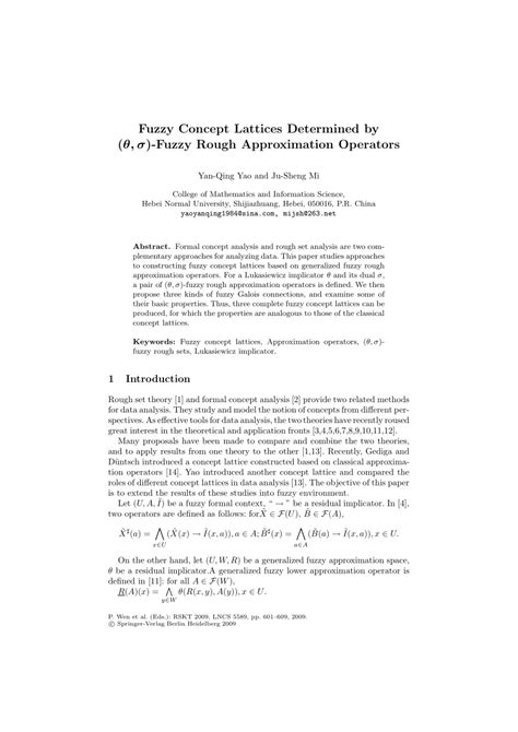 pdf fuzzy concept lattices determined by theta sigma fuzzy rough approximation operators