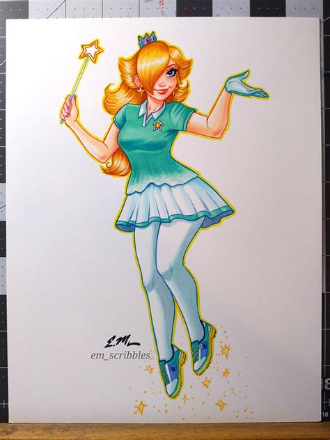 Rosalina Commission By Em Scribbles On Deviantart