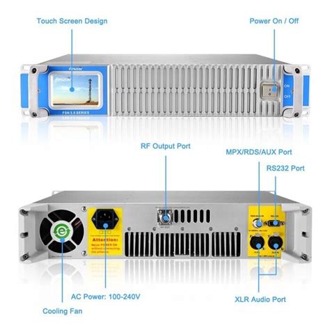 Fmt W Fm Transmitter Radio Station Kw Dipole Antenna With M