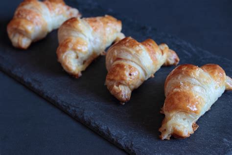Croissants de jamón y queso