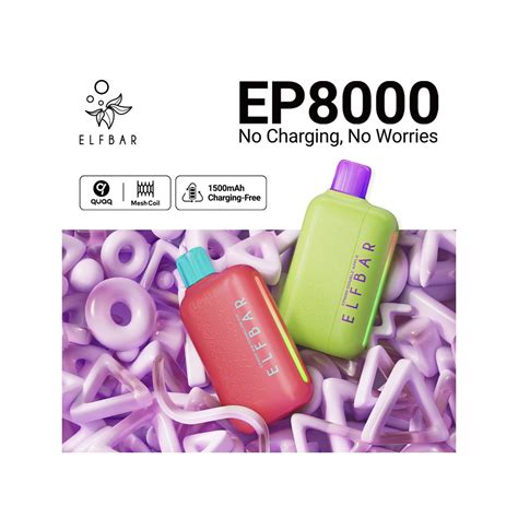 Elfbar Ep 8K Disposable Puff Vapemandu