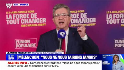 Jean Luc Mélenchon Oui je suis pour le cessez le feu à Gaza oui je