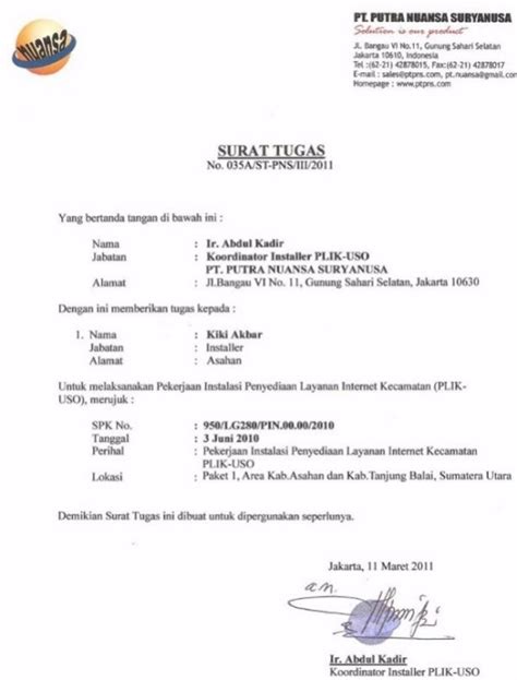 Detail Contoh Surat Penugasan Guru Koleksi Nomer 7