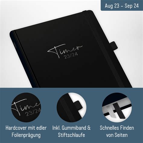 Häfft Shop Häfft Timer Deluxe 2023 2024 Black Edition online kaufen