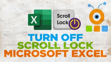 How To Turn Off Scroll Lock In Excel 2021 YouTube