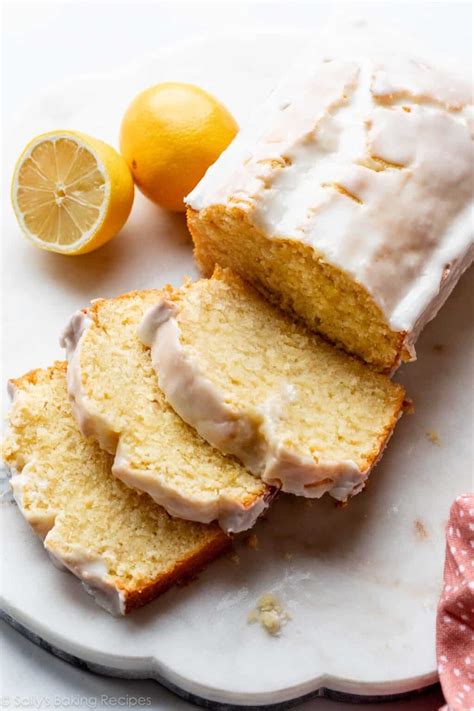 Iced Lemon Pound Cake Sally S Baking Addiction