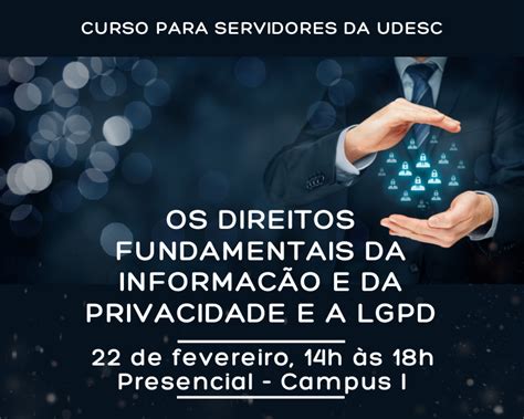 Notícia Curso sobre LGPD para servidores da Udesc aceita inscrições