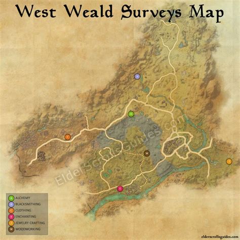 West Weald Survey Report Elder Scrolls Online Guides